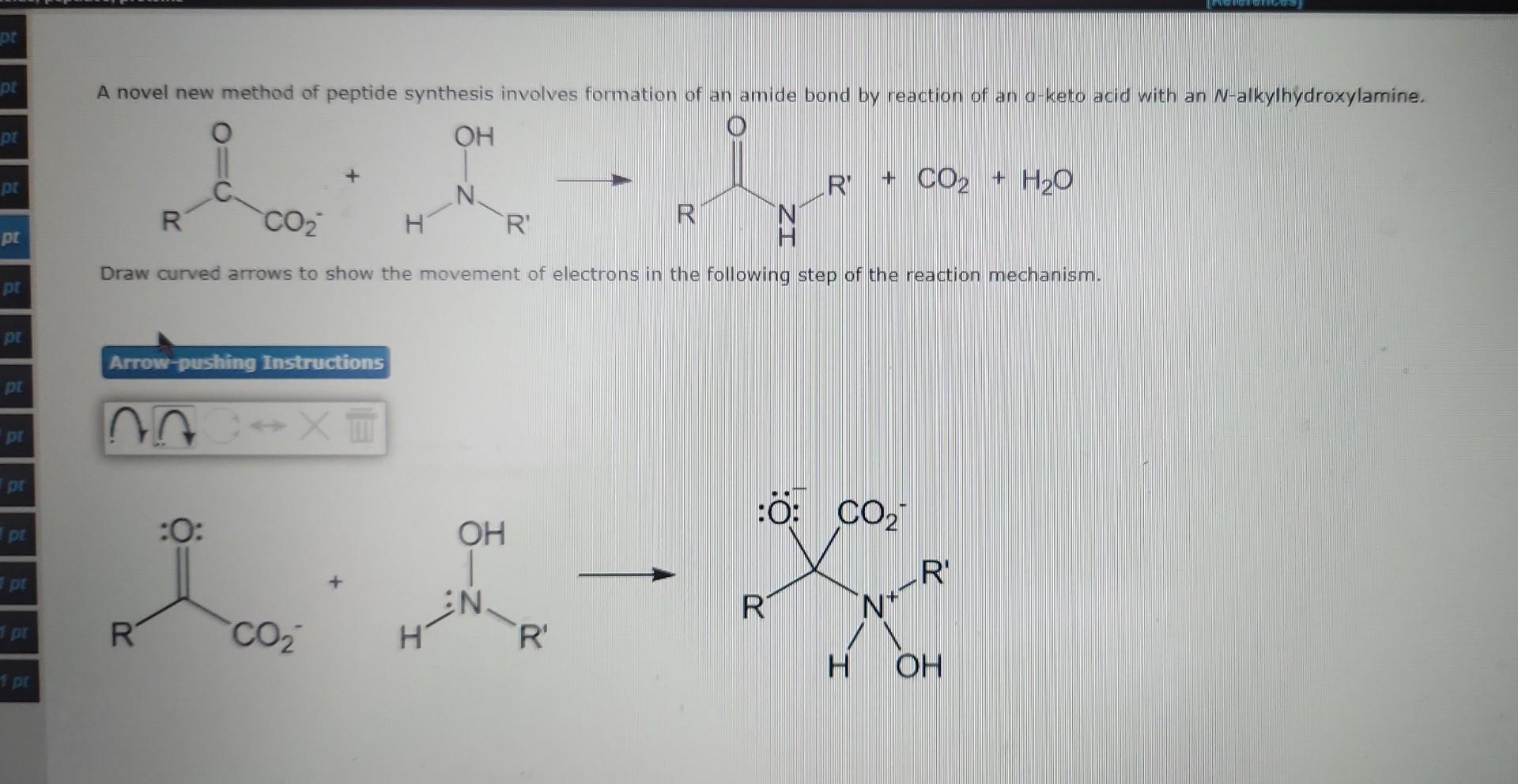 Solved Draw curved arrows to show the movement of electrons | Chegg.com