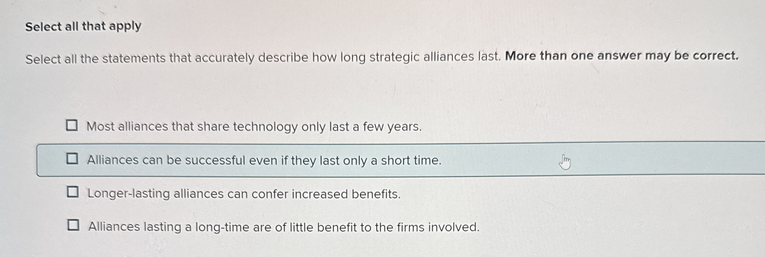 Solved Select all that applySelect all the statements that | Chegg.com