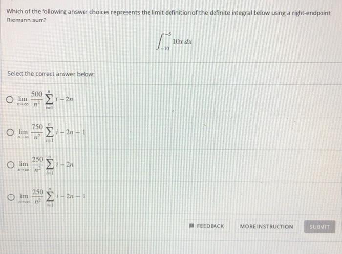 Solved Which of the following answer choices represents the | Chegg.com Solved Which of the following answer choices represents the | Chegg.com