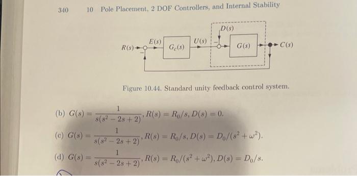 Solved Problem 2 Minimum Order Controller A system with | Chegg.com