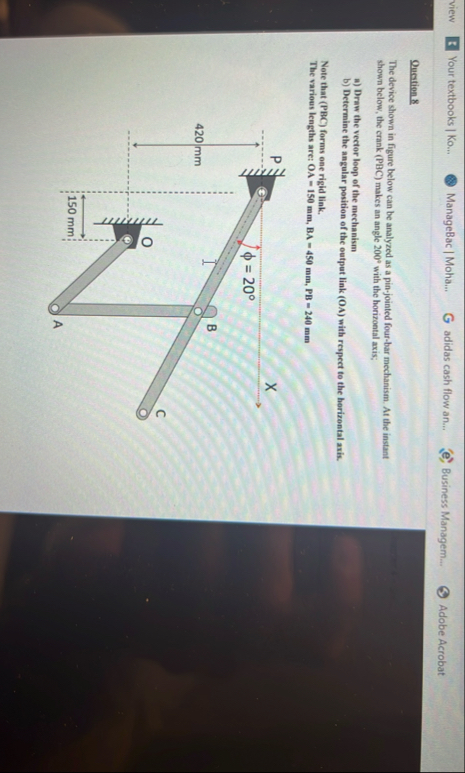 Solved viewYour textbooks | ﻿Ko...ManageBac | ﻿Moha...adidas | Chegg.com