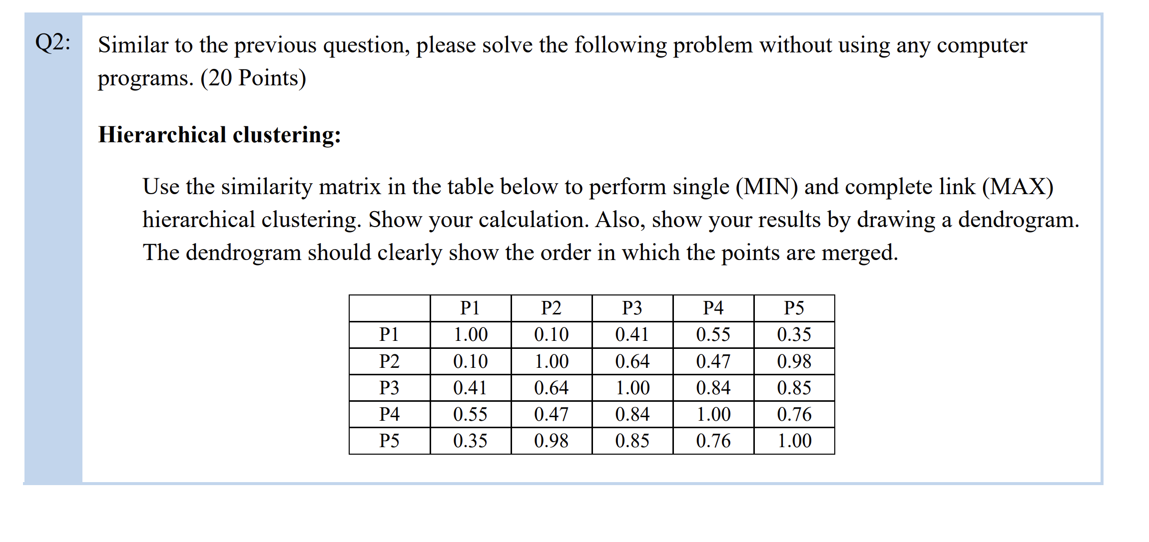 Solved Q2: Similar to the previous question, please solve | Chegg.com