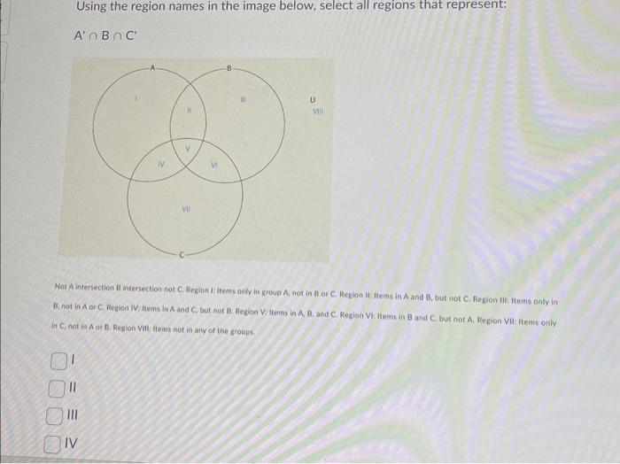 Solved Using the region names in the image below, select all | Chegg.com