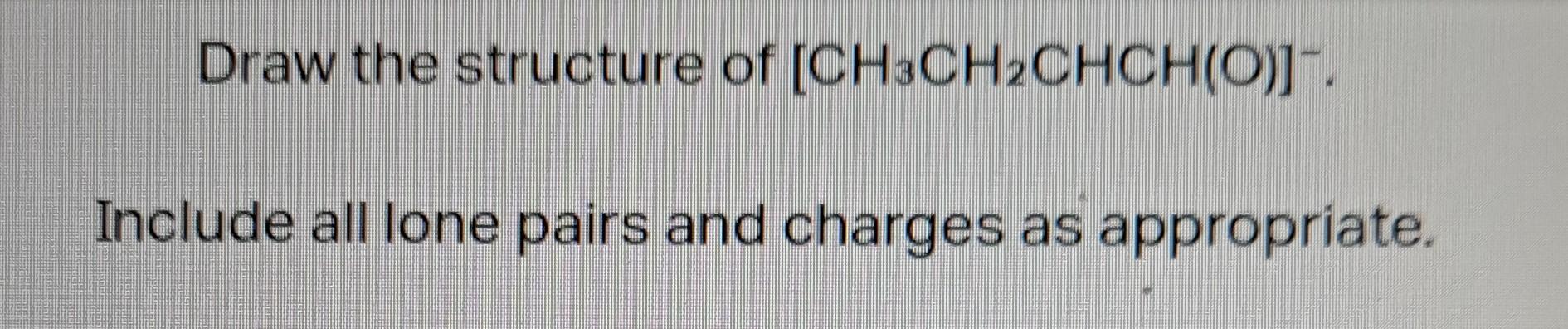 Solved Draw the structure of [C6H5SO3]−. Include all lone | Chegg.com