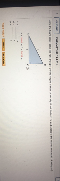 Solved - 1 POINTS EWENMATH12 13.4.011. Using the figure | Chegg.com