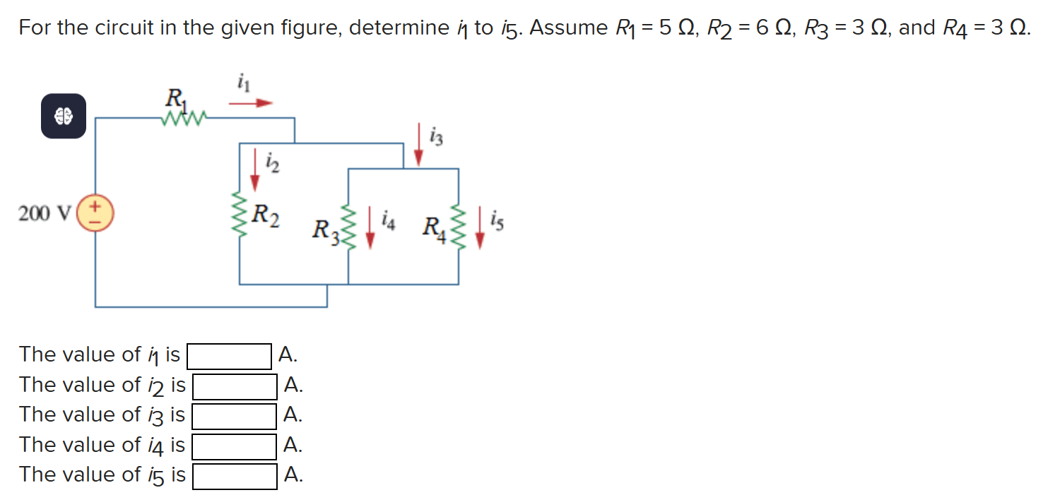 Solved For the circuit in ﻿the given figure, determine | Chegg.com