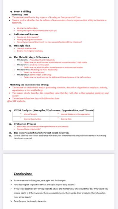 Solved Personal Business Plan Students will write a Personal | Chegg.com