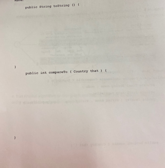 Solved Problem 8. (15 points)Implement a comparable data | Chegg.com