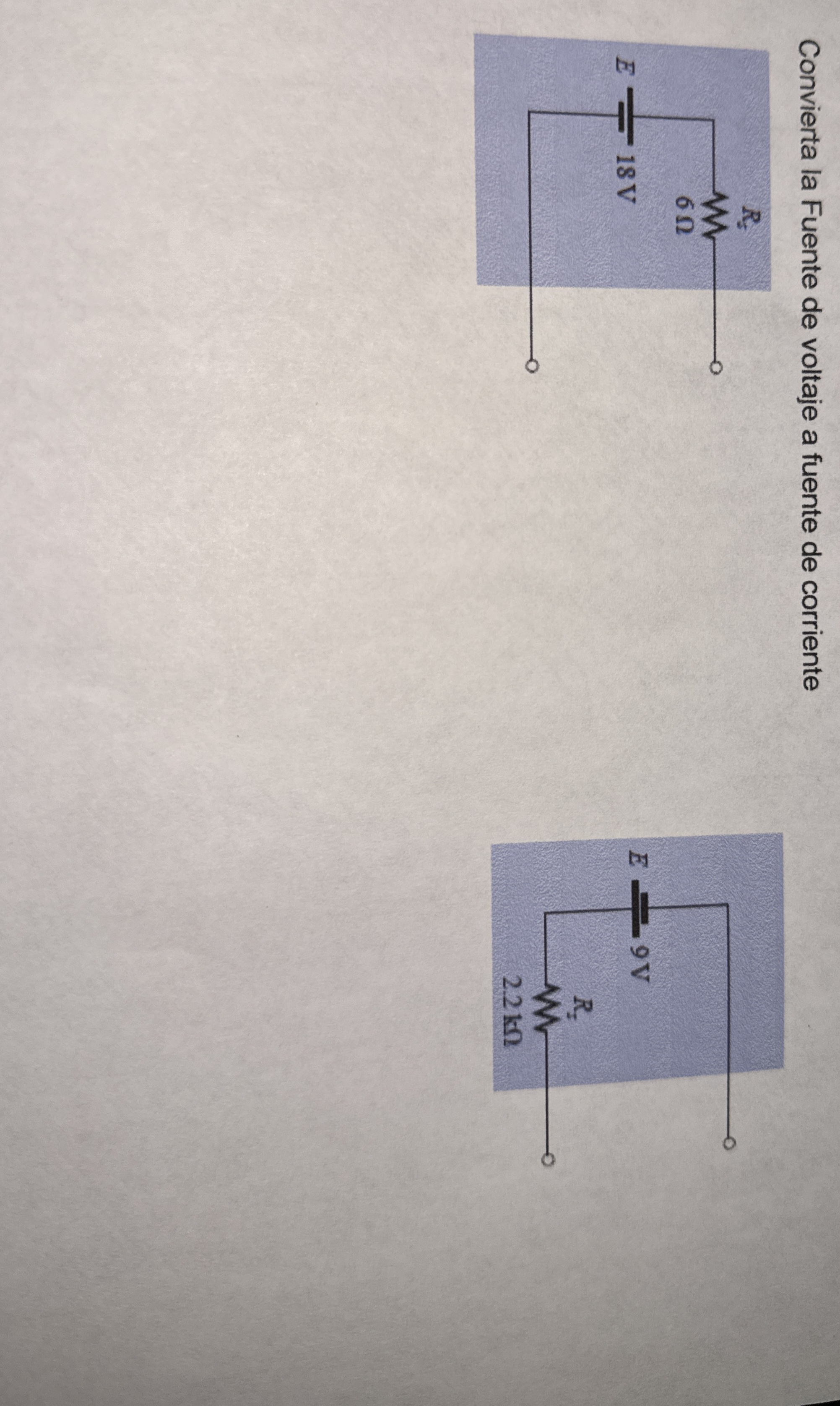 Solved Convierta la Fuente de voltaje a fuente de corriente | Chegg.com