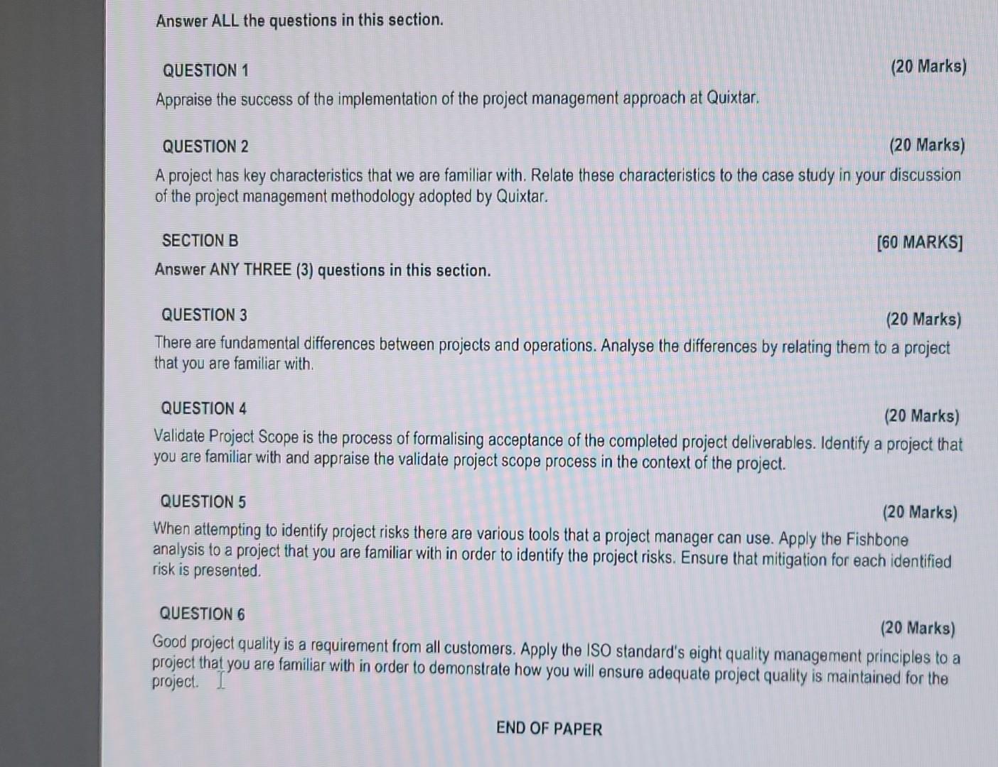 Solved SECTION A [40 MARKS] Read the case study below and | Chegg.com