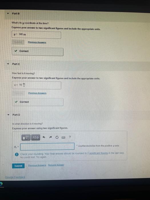 ive solved part A, B, and C but for some reason my | Chegg.com
