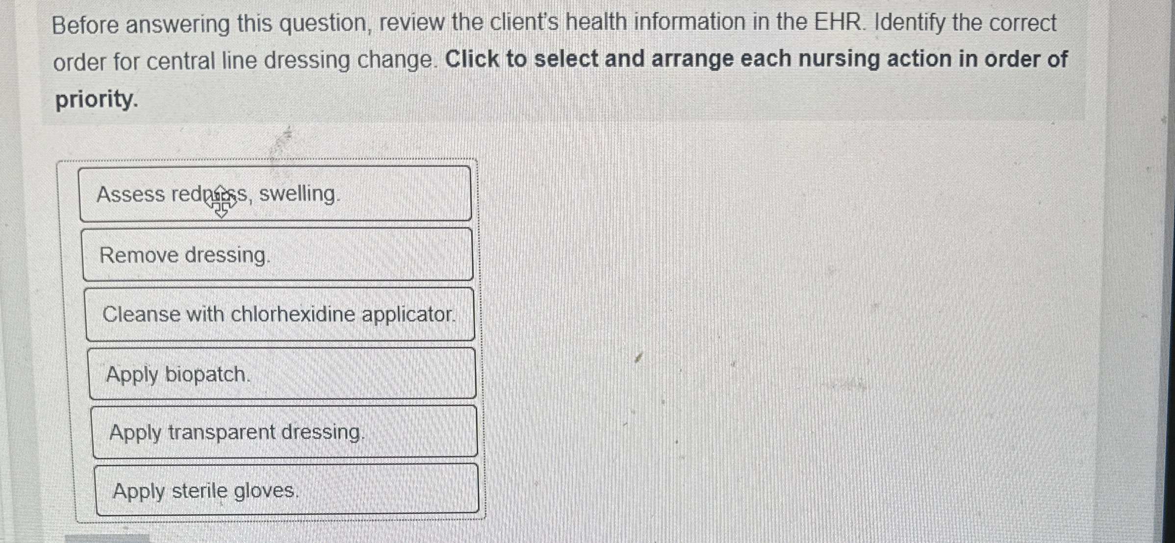 Solved Before answering this question, review the client's | Chegg.com
