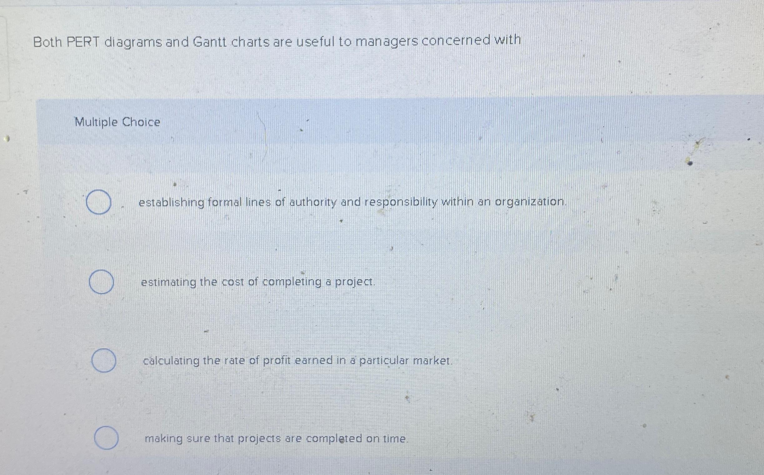 Solved Both PERT diagrams and Gantt charts are useful to | Chegg.com Solved Both PERT diagrams and Gantt charts are useful to | Chegg.com