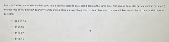 Solved 2. Simple versus compound interest Financial | Chegg.com