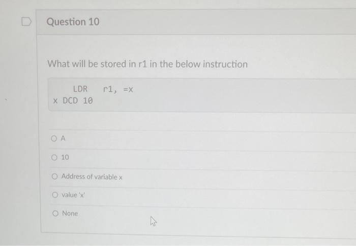 Solved What decimal value will be in r4 after executing the | Chegg.com