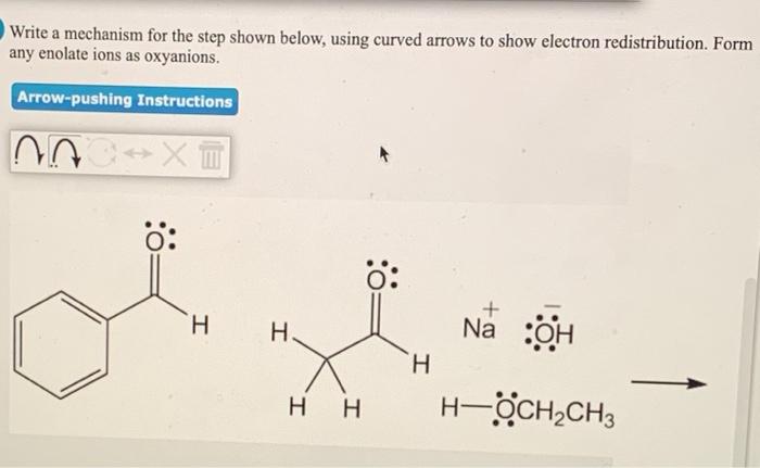 Solved Write a mechanism for the step shown below, using | Chegg.com