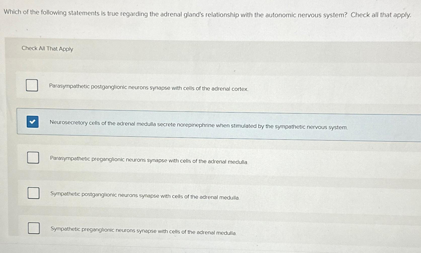 Solved Which of the following statements is true regarding | Chegg.com