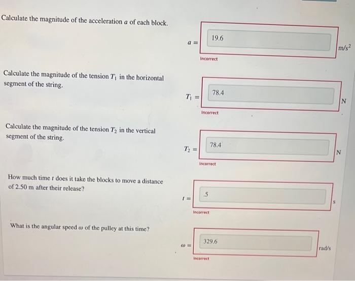 Solved A block with mass m1=4.00 kg rests on a frictionless | Chegg.com