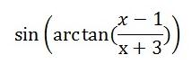 Solved Find the exact value of the expression sin(arctan (x | Chegg.com