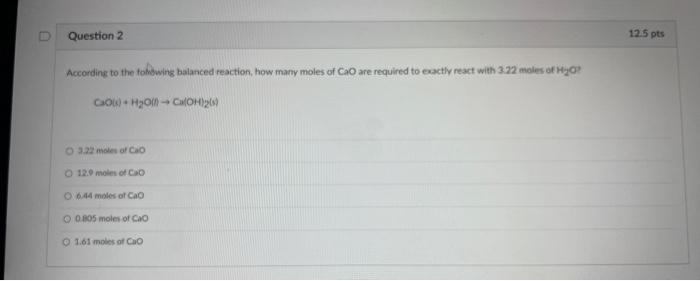 Solved According to the following balanced reaction, how | Chegg.com