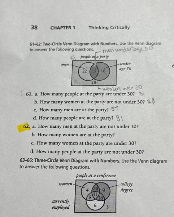 Solved need help on problem 6238 CHAPTER 1 61-62: Two-Circle | Chegg.com