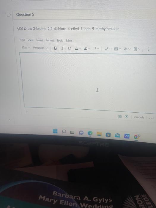 Solved Q2) Name the molecule: Ecit View Insert Format | Chegg.com