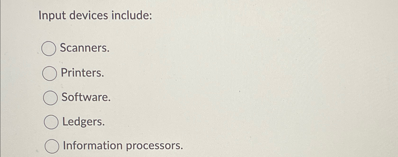 Solved Input devices | Chegg.com