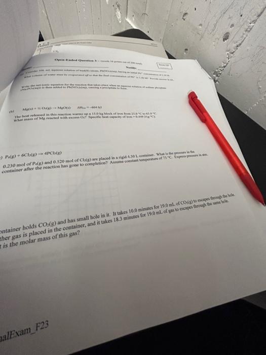 Solved Write the eot-ionio equation for the reaction that | Chegg.com