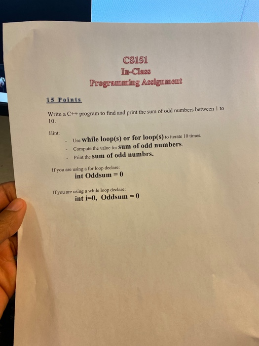 Solved Cs151 Ilm Class Programming Assigmment 15 Points 5392