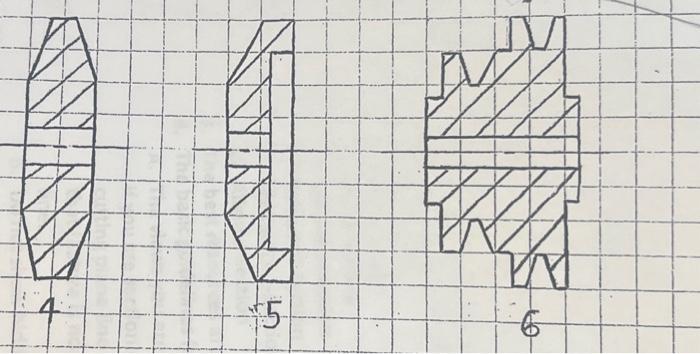 Solved show steps in how to draw in solidworks or autocad. i | Chegg.com