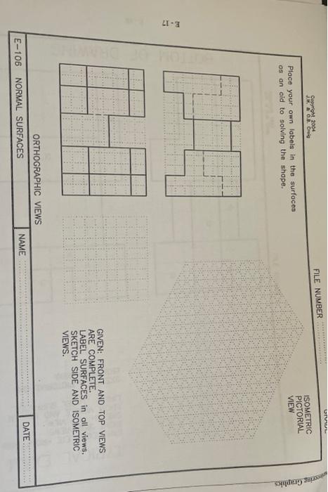 E−16Place your own labels in the surfaces os an aid | Chegg.com