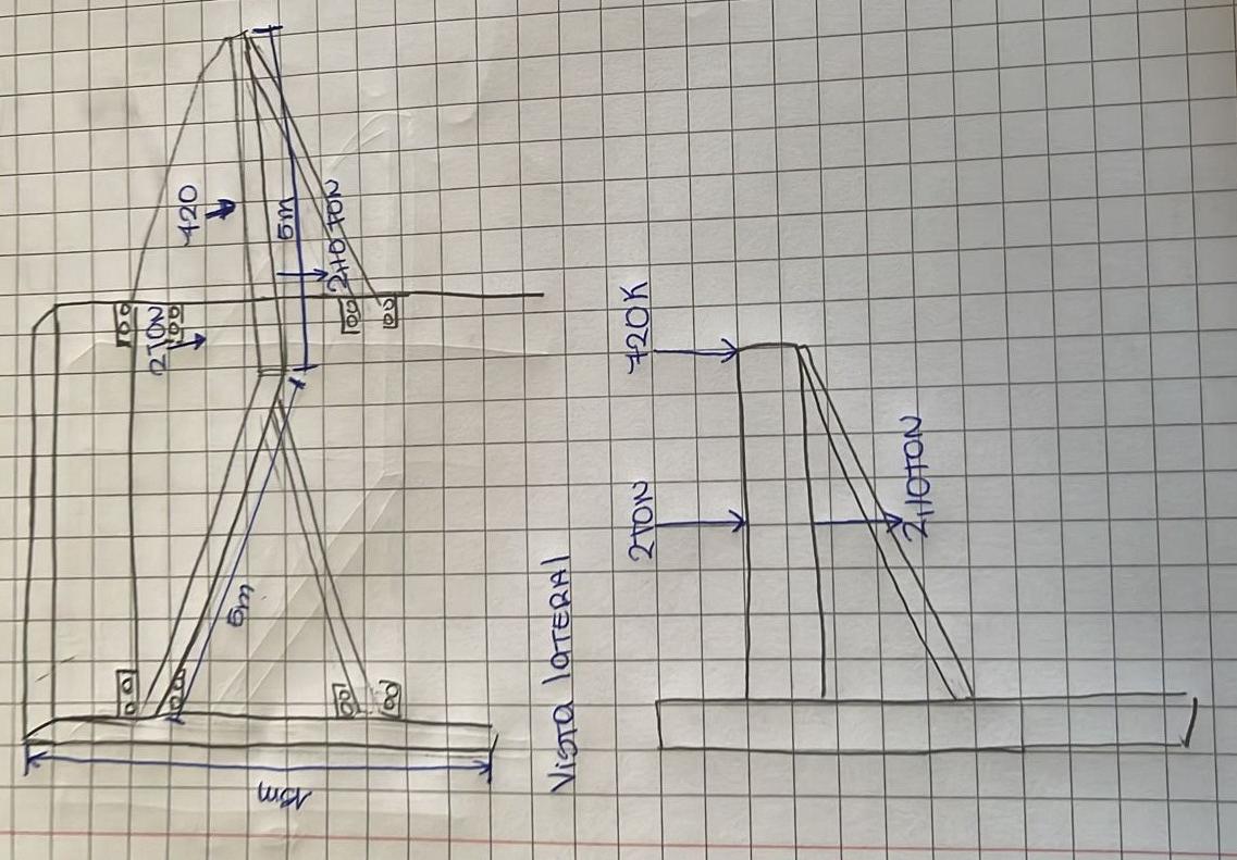 calculate the bolt design for the given structure, | Chegg.com