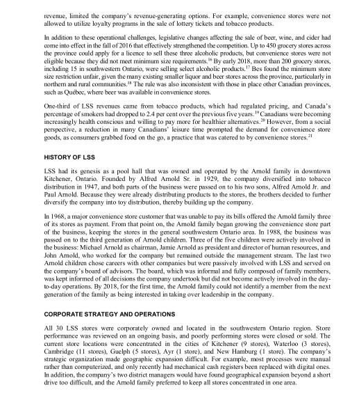 In late 2018, Gerry Bes, the general manager of the | Chegg.com