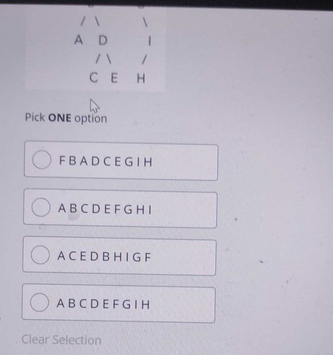 Solved 3. Inorder Tree Traversal What is the inorder | Chegg.com