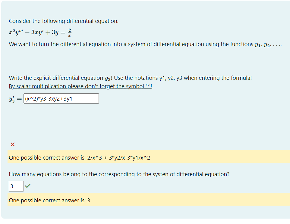 Solved Consider the following differential | Chegg.com
