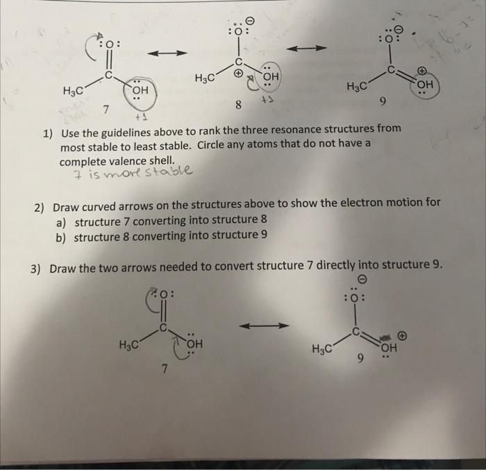 Solved 1) Use the guidelines above to rank the three | Chegg.com
