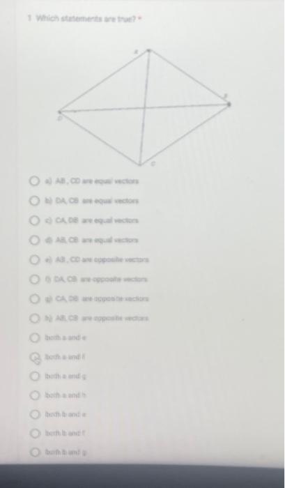 1. Which stutemerta are that? = ci Cl pe are eq.al | Chegg.com