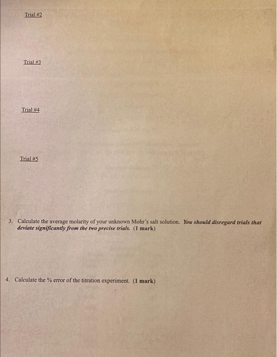 Solved Results: Data tables go here. Show all calculations | Chegg.com