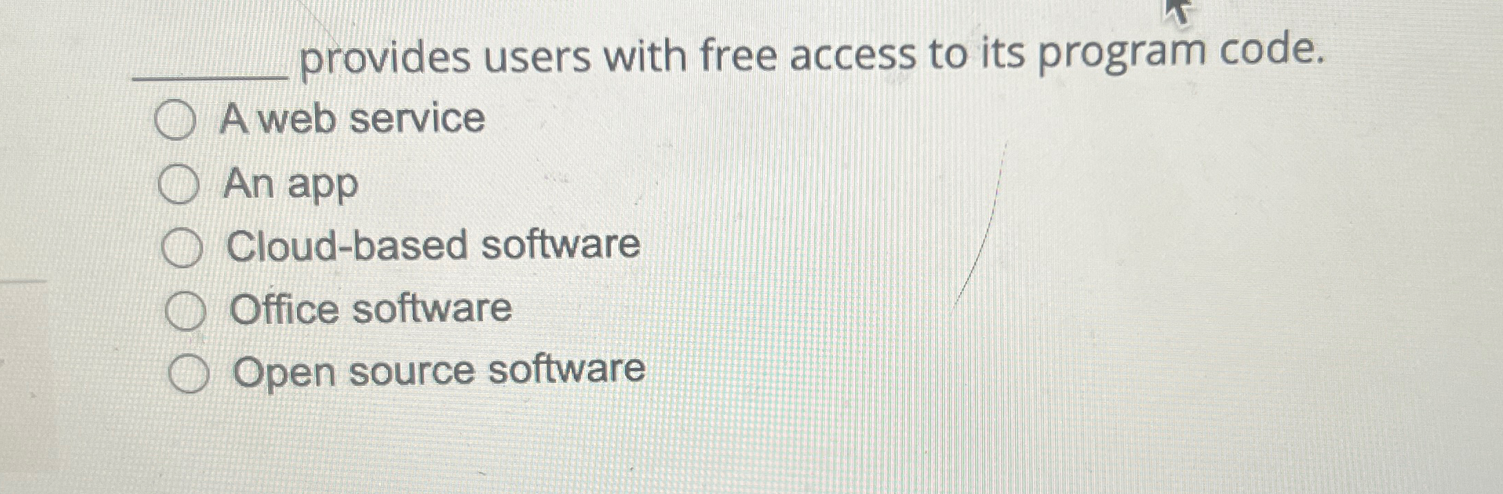 provides users with free access to its program code.A | Chegg.com