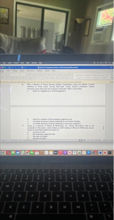 Solved \r\n4. Esperarua is a director on the boand of | Chegg.com