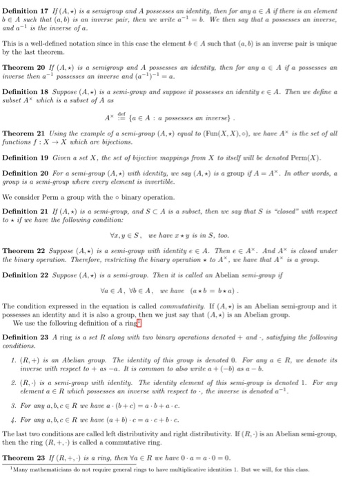 Solved Please prove theorem 24 AND 25.use definitions | Chegg.com