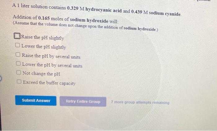 Solved A 1 liter solution contains 0.385 M hypochlorous acid | Chegg.com