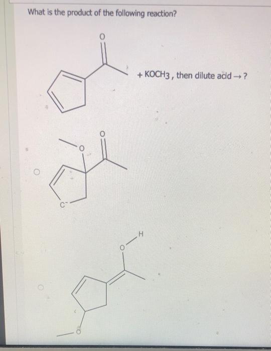 Solved What is the product of the following reaction? + | Chegg.com