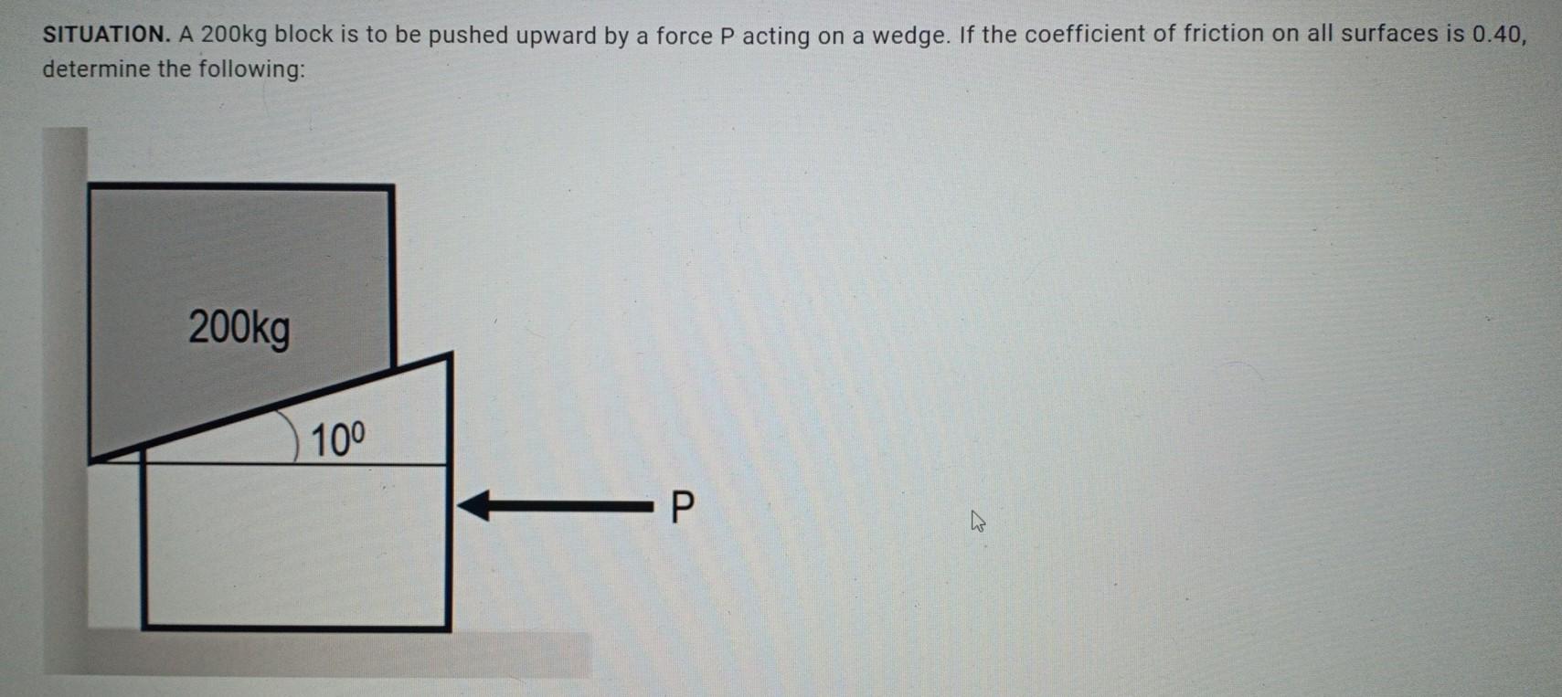 Solved Reaction between the wall and the block Reaction | Chegg.com