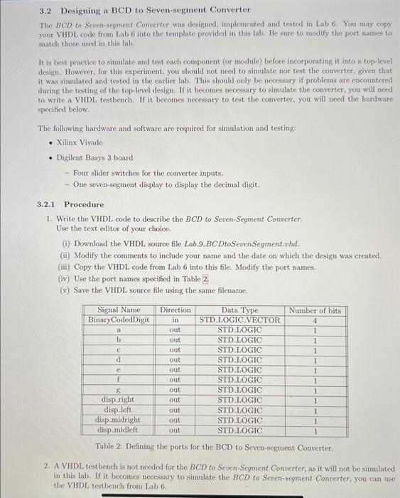 1 Introduction The objective of this lab is to | Chegg.com