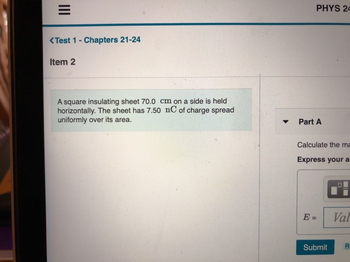 Solved PHYS 24 Constants Submit Request Answer Part Would | Chegg.com
