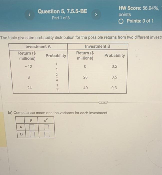 [Solved]: he table gives the probability distribution for t