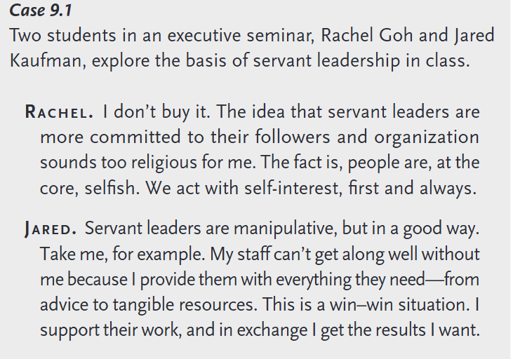 Solved Read Case 9.1 ﻿on page 74 ﻿of the text. ﻿Address the | Chegg.com