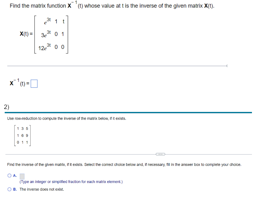 Solved SOLVE BOTH for an upvote | Chegg.com