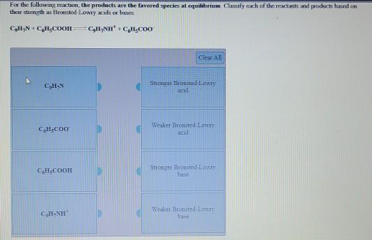 Solved For the following reaction the reactants are the | Chegg.com